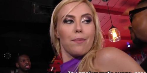 Blonde Gets Bbc Bukkaked