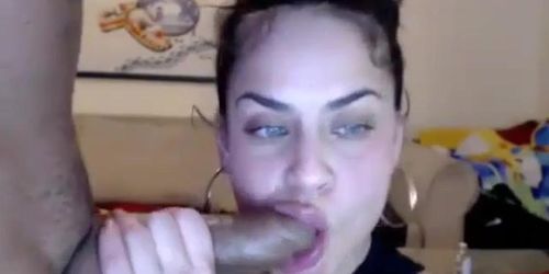Phat Ass Shows Her Blowjob Style Live Cam