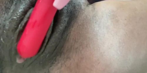 Playing With My Clit Ring In Squirting Everywhere