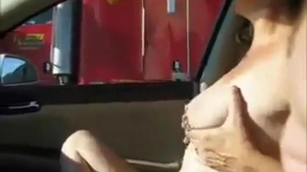 Wives Flashing Truckers 2