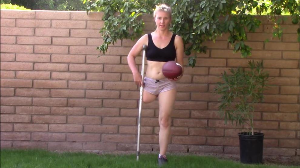 Sak Amputee Sports Hopping