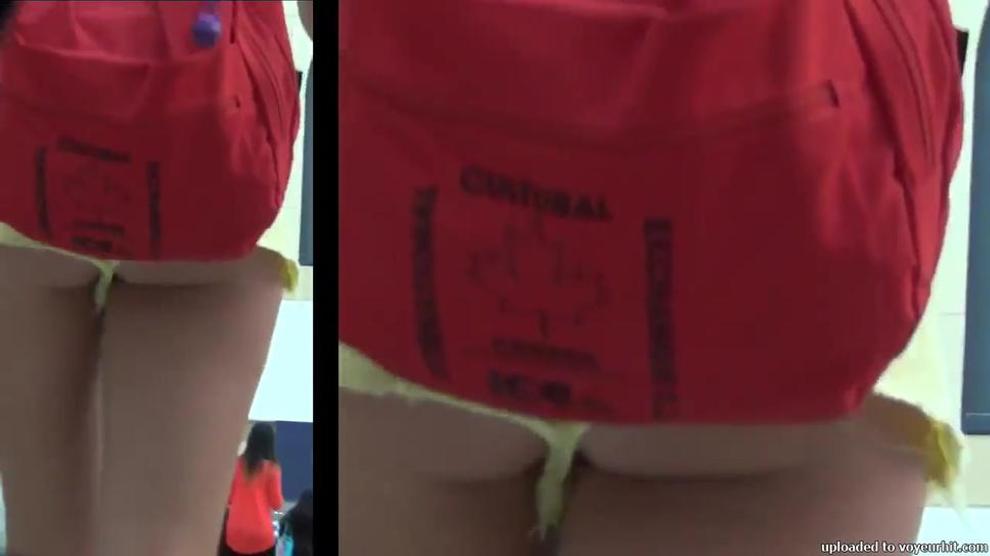Teen Wearing Cheeky Shorts